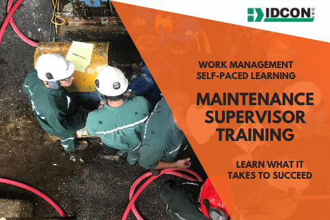 Maintenance Supervisors Training in Work Management – shop-idcon